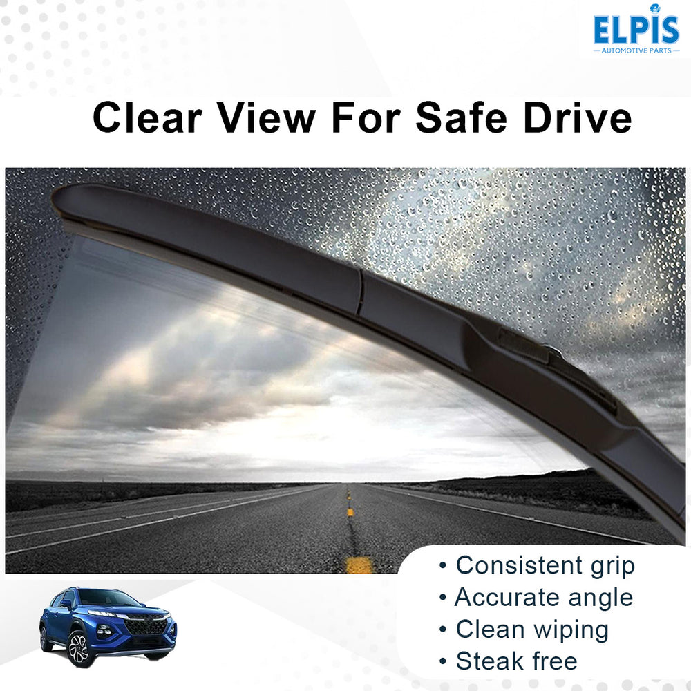 For TATA Punch ELPIS® Premium Quality Hybrid Wiper Blades, DIY