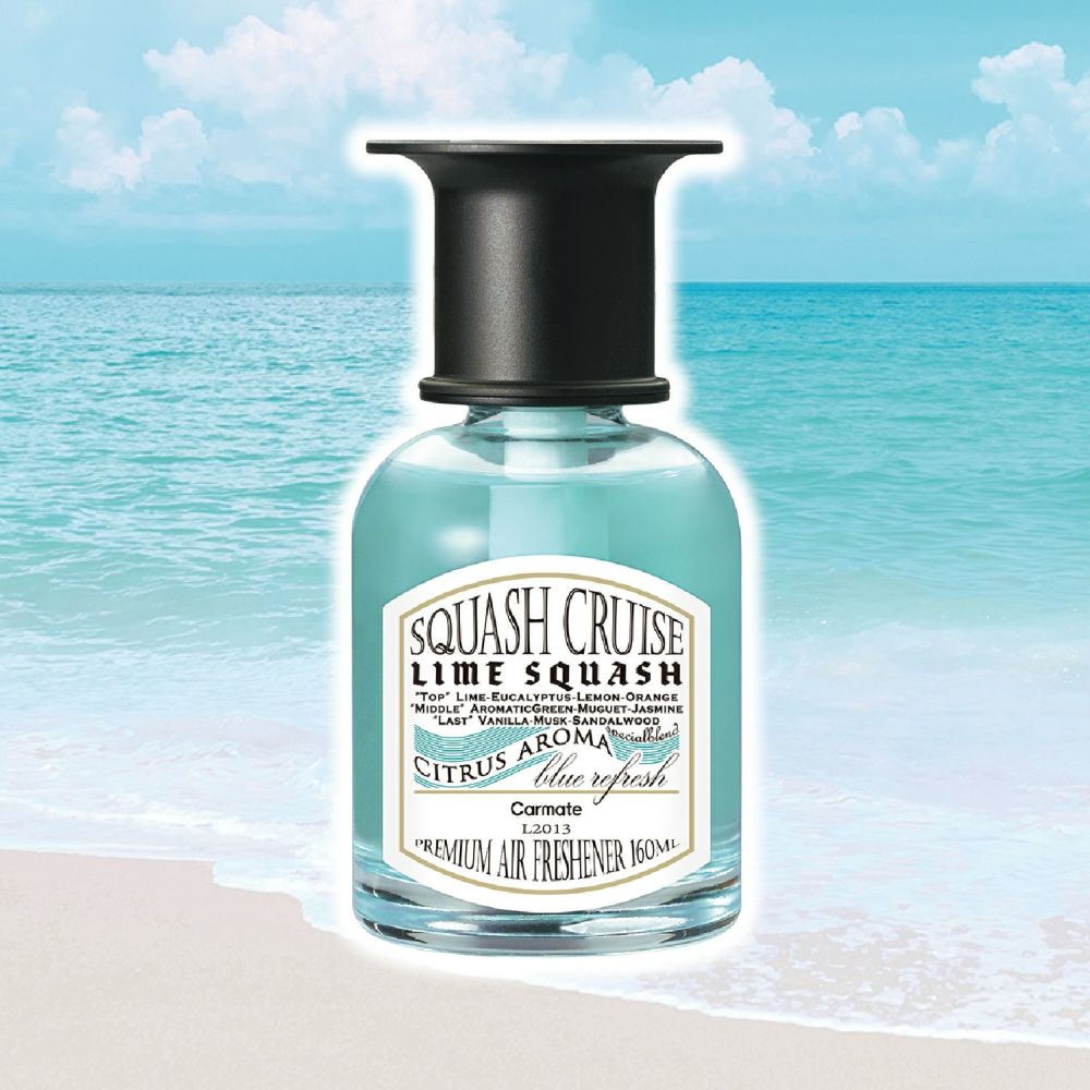 Carmate Squash Cruise Liquid Lime Squash Car Perfume – 160ml Long Last