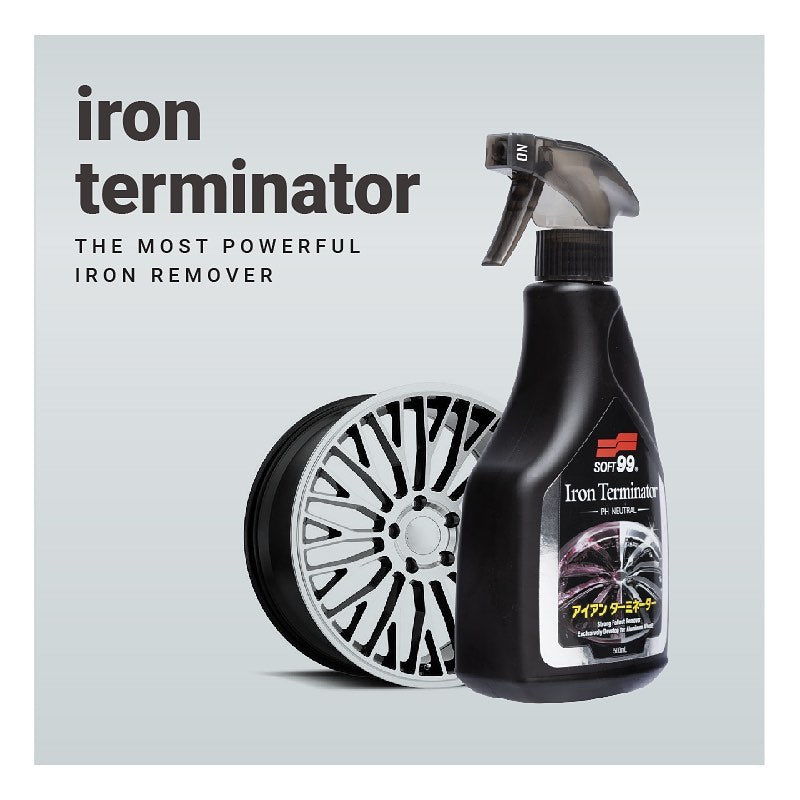 Soft99 Iron Terminator – Advanced Iron Remover & Wheel Cleaner Spray